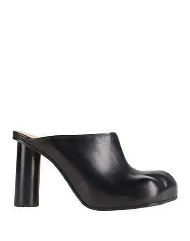 JW Anderson Leather Mules - Black