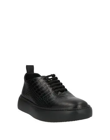 MICH SIMON Leather Crocodile-print Sneakers