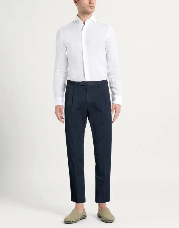 DRUMOHR Tapered Leg Chino Pants - Blue