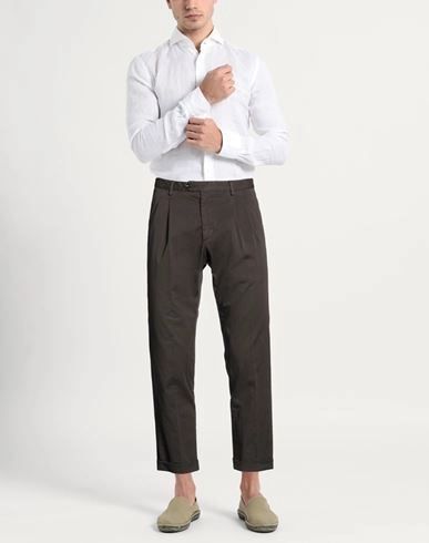DRUMOHR Tapered Leg Chino Pants - Brown