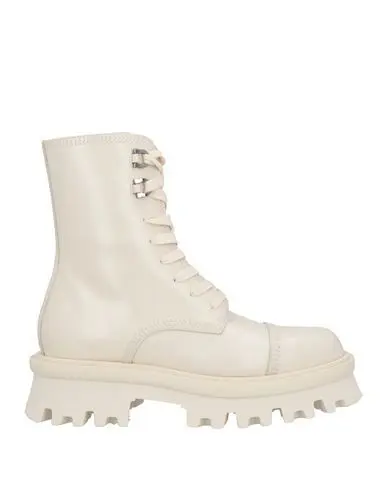 FERRAGAMO Ankle Boots In Calfskin - White