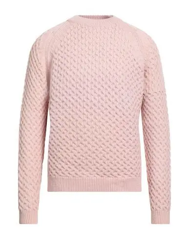 DANIELE FIESOLI Light Merino Wool Sweater - Light Pink