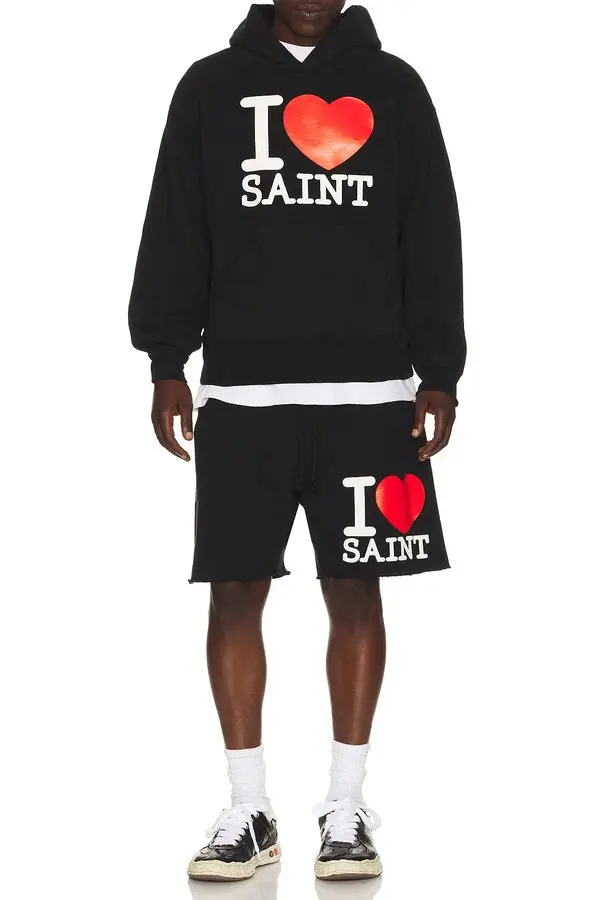 SAINT MXXXXXX I Love Saint Sweat Shorts