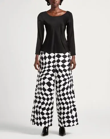 MANILA GRACE Satin Long Sleeve Top