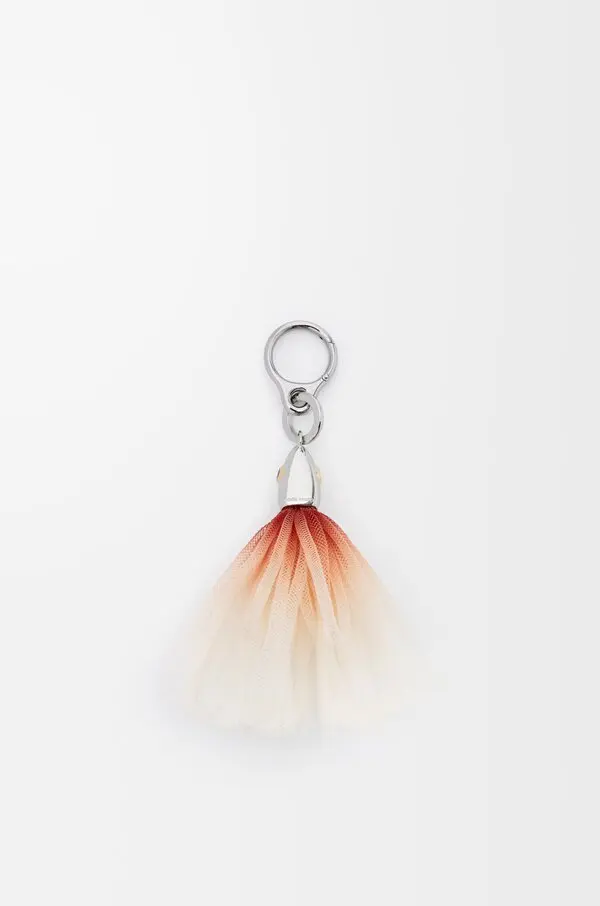 Loewe Fishing Lure Charm - Silver/orange