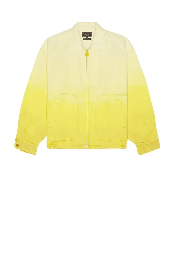 BEAMS Short Blouson Gradation Print