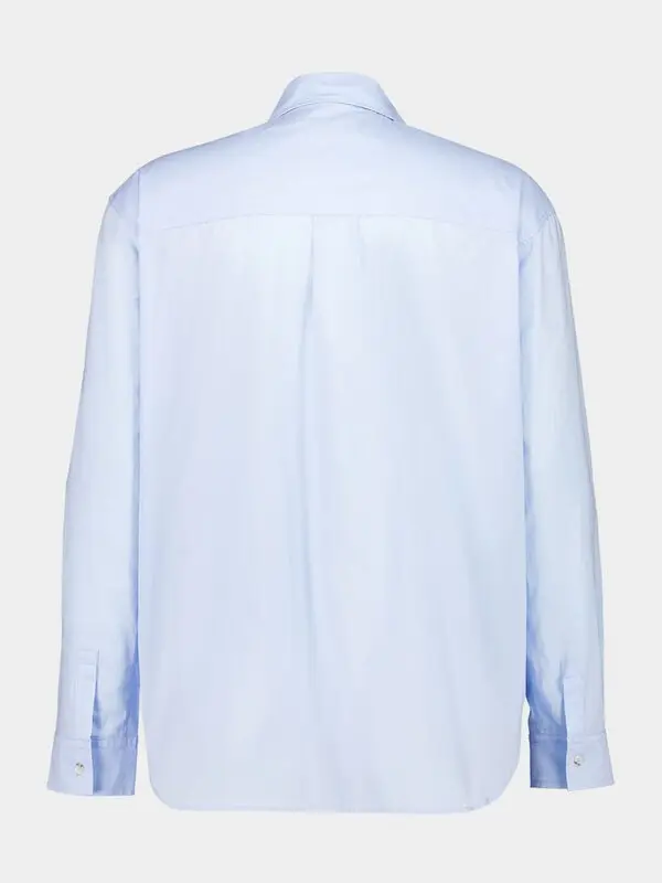 Commas Embroidered Cotton Voile Shirt