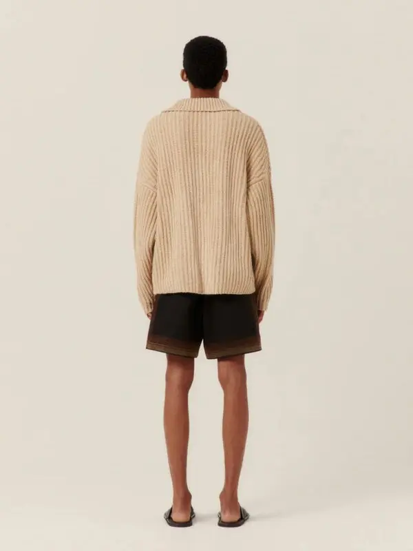 Commas Sunwaves Embroidered Cotton Shorts