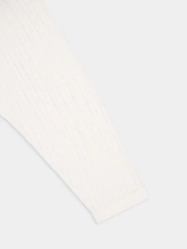 Commas Pointelle Sweater