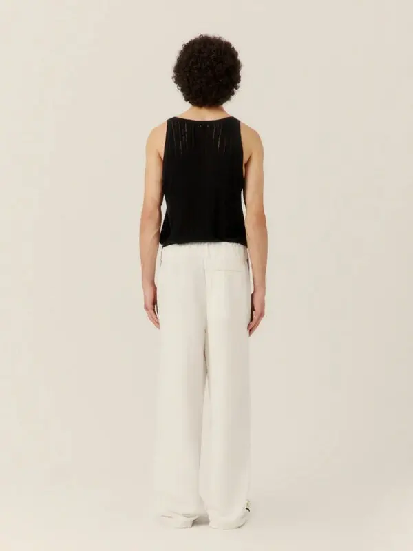 Commas Pointelle Knit Tank - Black