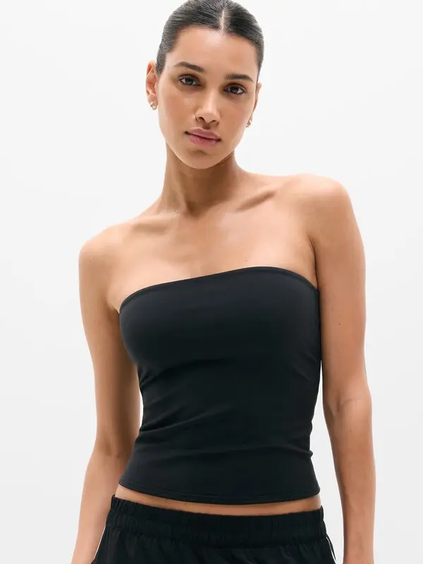 Athleta Transcend Tube Top - Black