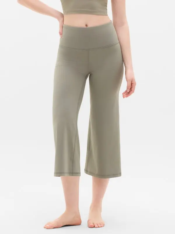 Athleta Elation High Rise Crop Flare - Willow