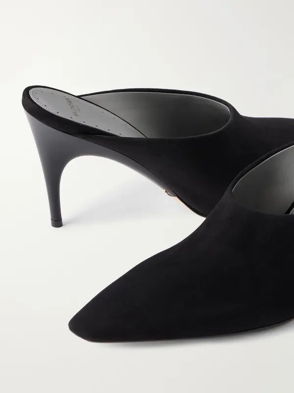 Balenciaga Duchesse Suede Mules