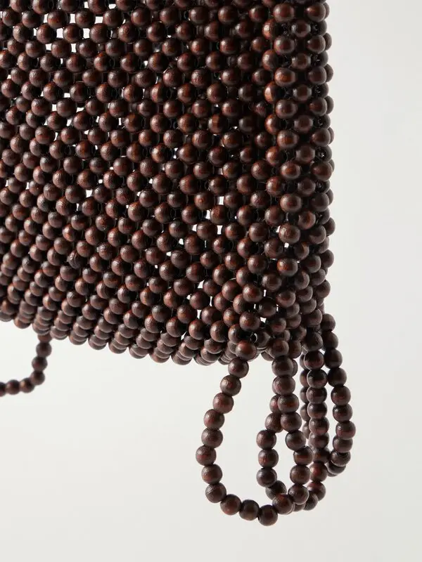 LEMAIRE Grigri Wooden-bead Crossbody Bag