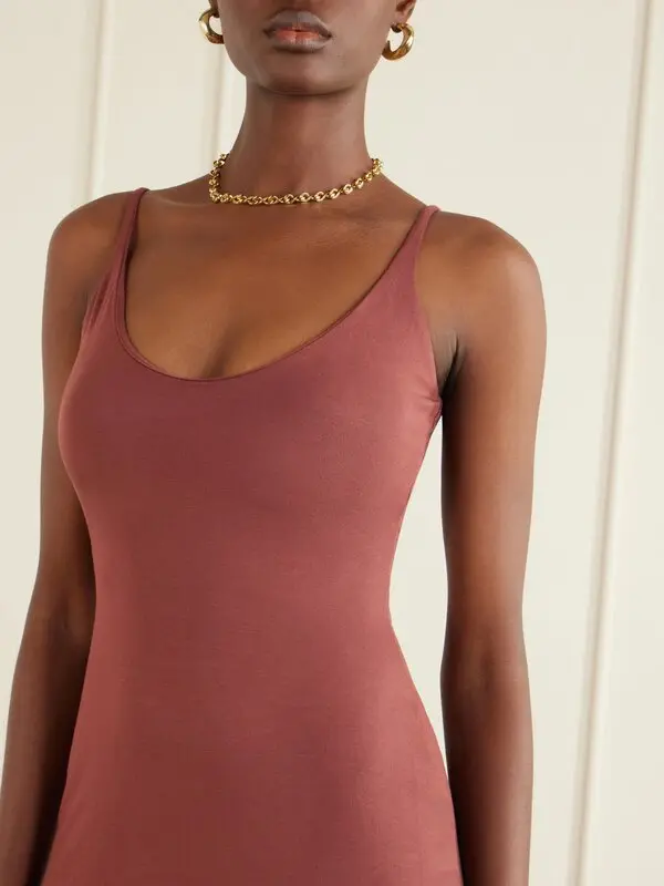 SKIMS Smooth Layers Skimpy Scoop Neck Maxi Dress