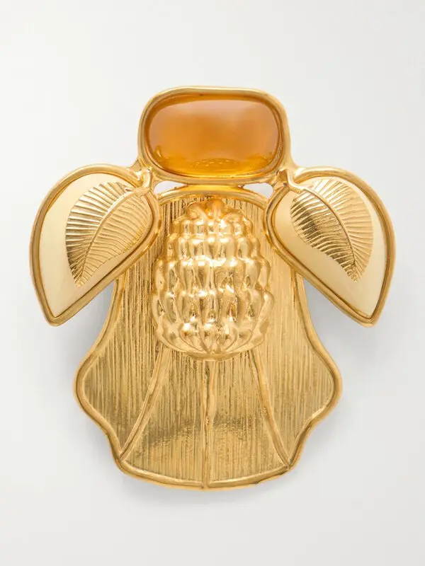 SONIA PETROFF Bee Brooch - Gold