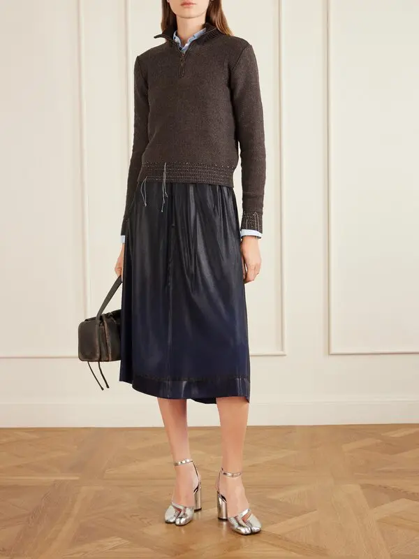 MAISON MARGIELA Distressed Wool-blend Sweater
