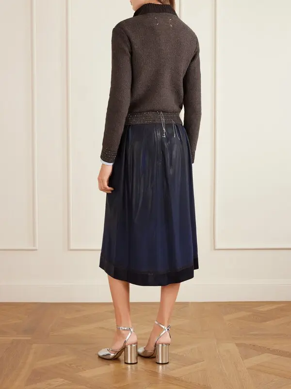 MAISON MARGIELA Distressed Wool-blend Sweater