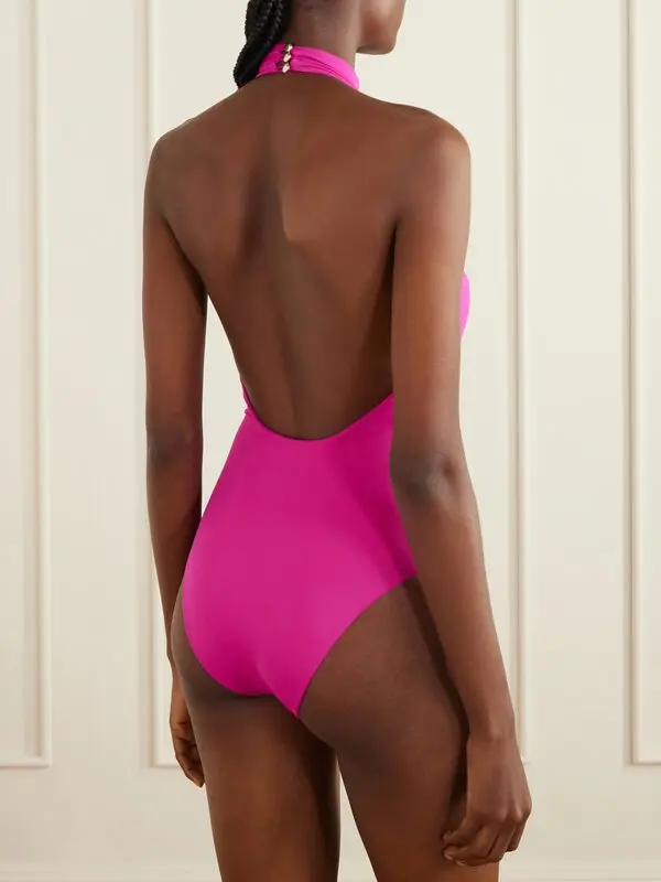 TALLER MARMO Knossos Swimsuit And Pareo Set