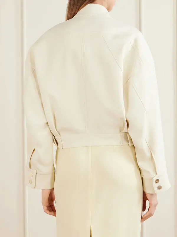 Sportmax Cropped Belted Jacket