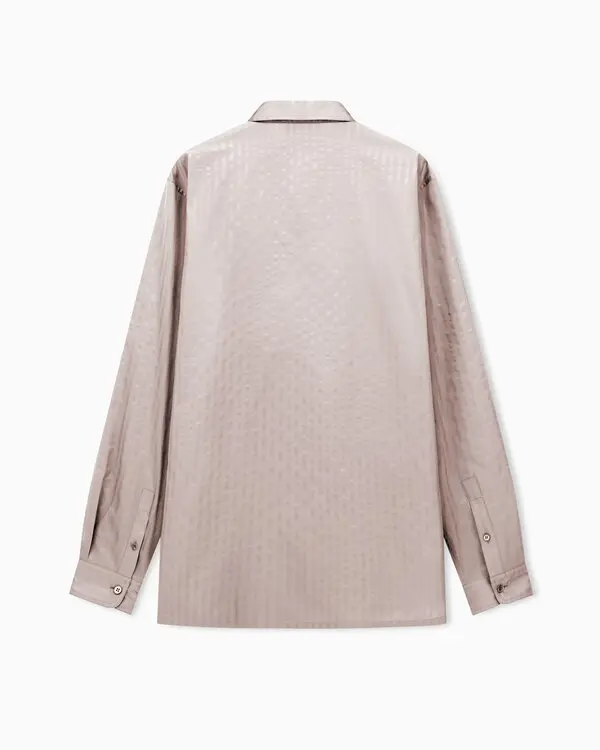 Giorgio Armani Cotton And Silk Shirt