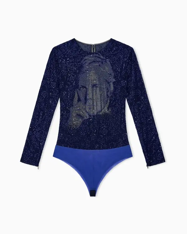 Giorgio Armani Bodysuit With Rhinestones