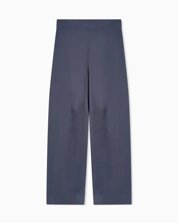 Giorgio Armani Technical-cady Wide-leg Trousers