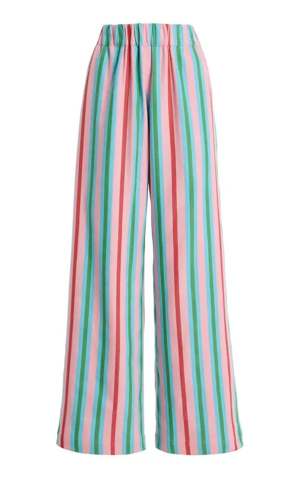 MARRAKSHI LIFE Cotton Palazzo Pants - Pink