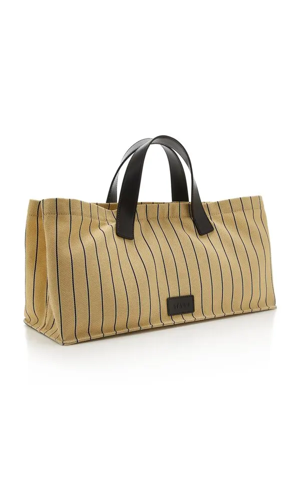 Staud Straud Port Striped Tote Bag