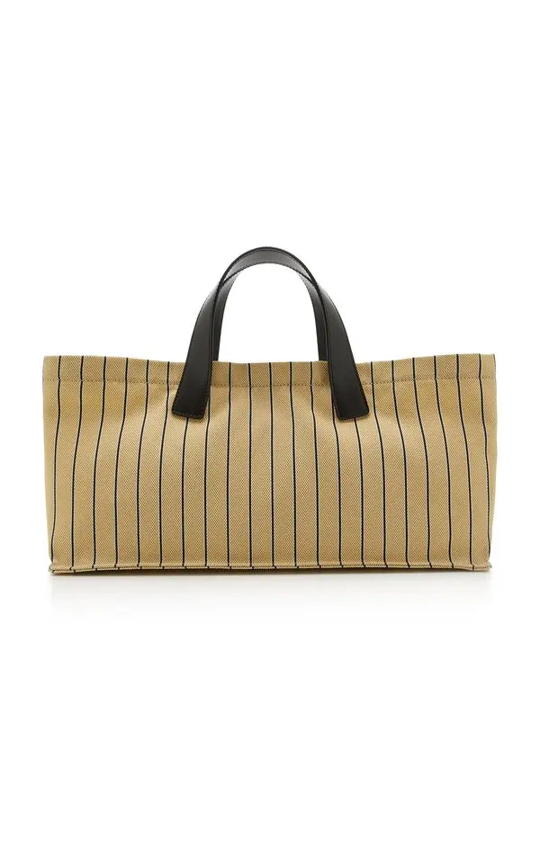 Staud Straud Port Striped Tote Bag