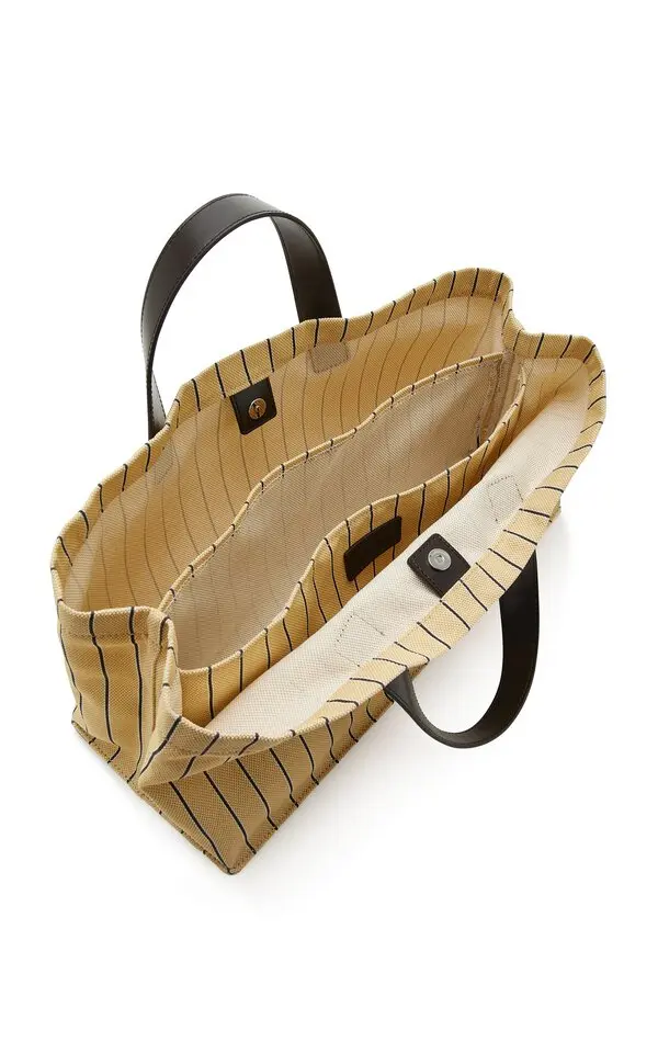 Staud Straud Port Striped Tote Bag