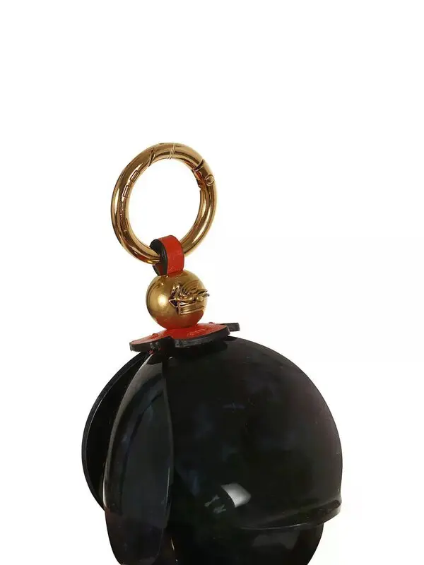 Etro Beaded Floral-pendant Keyring