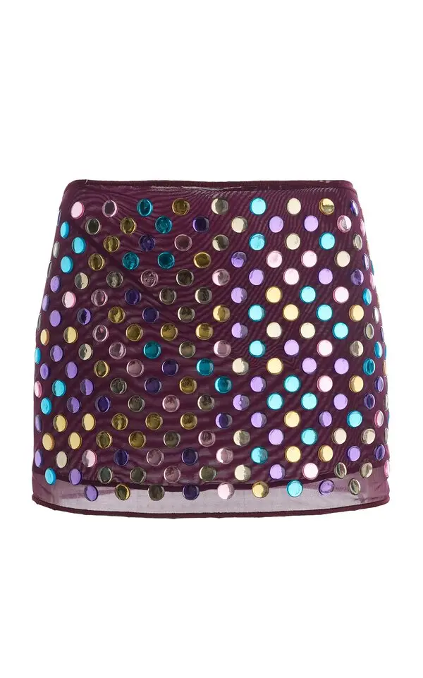 Oseree Bubble Skirtini - Purple