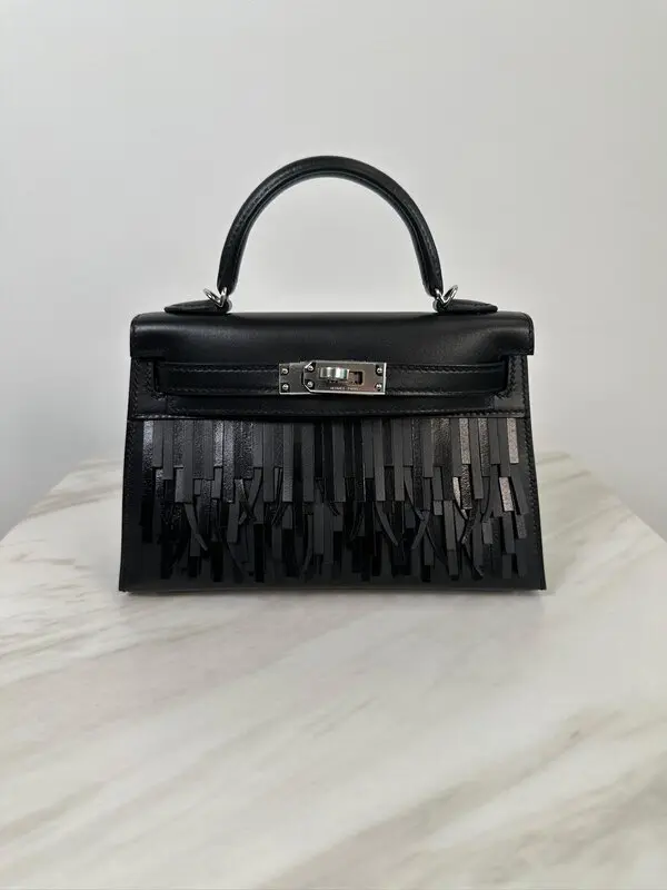 Hermès Mini Kelly 20cm Pampille