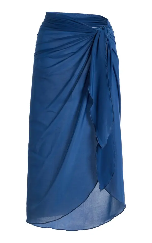 MERIDIAN SWIMWEAR Meridian Maxi Sarong - Navy