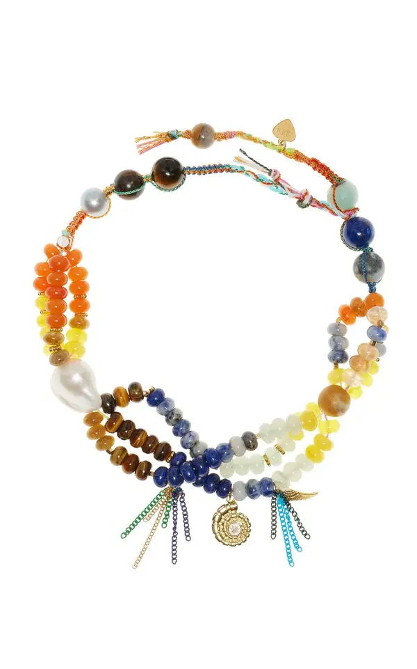 JOIE DIGIOVANNI La Isla Shell Choker Necklace