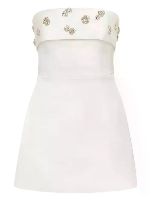 Rachel Gilbert Laira Corset Mini Dress - White