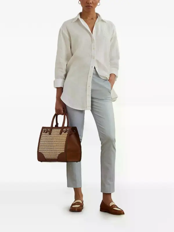 Ralph Lauren Embroidered Logo Button-up Shirt