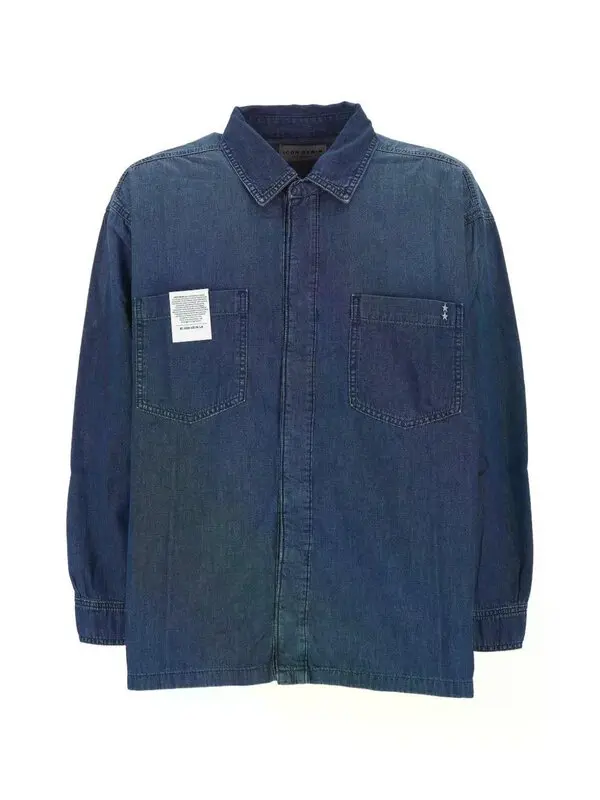 ICON DENIM LOS ANGELES Seth Patch-pocket Denim Shirt - Blue