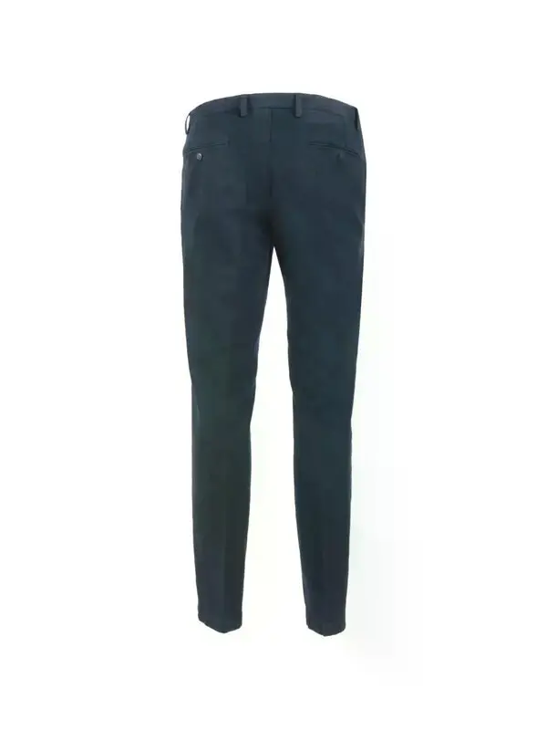 BRIGLIA 1949 Tailored Button-fastening Trousers - Blue