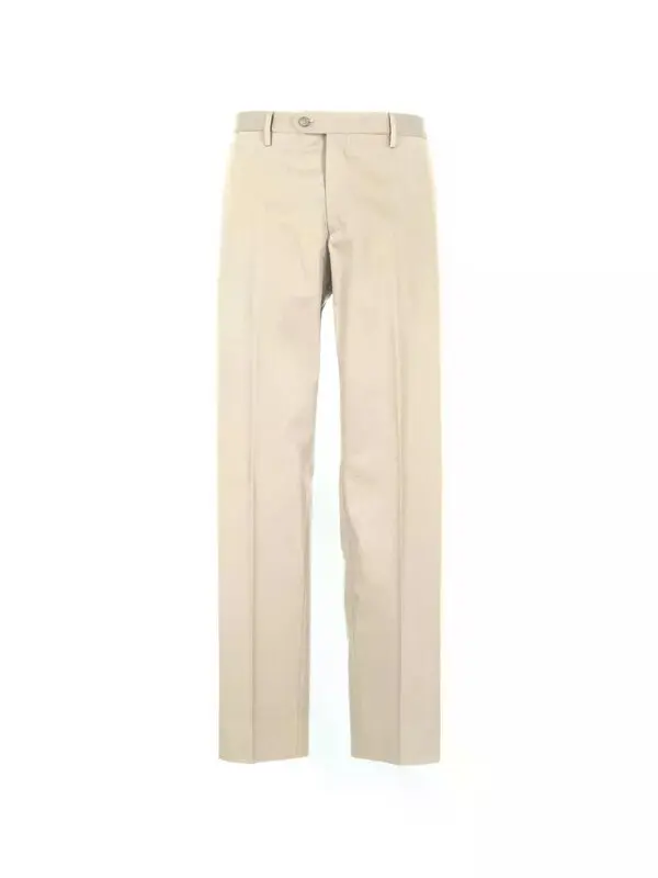 BRIGLIA 1949 Pressed-crease Tailored Trousers - Neutrals