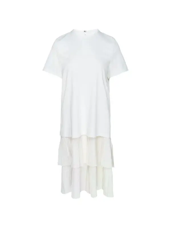 CLUB21 COLLECTION Lucy Pleated-skirt Dress - White