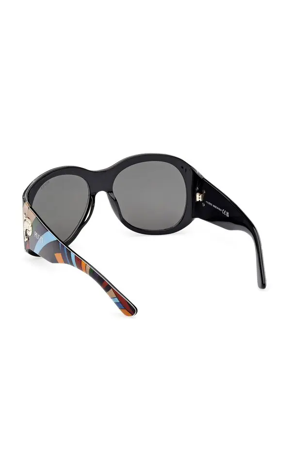 Emilio Pucci Round Frame Sunglasses