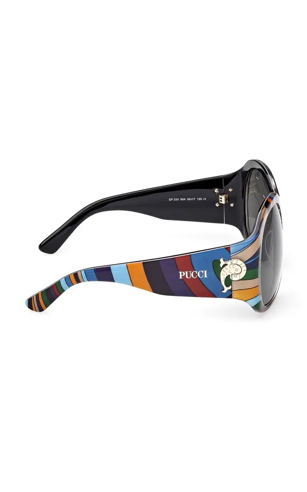 Emilio Pucci Round Frame Sunglasses