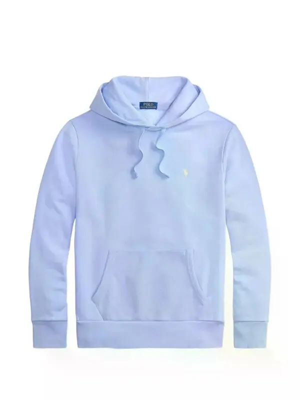 Polo Ralph Lauren Logo-embroidered Hoodie - Blue