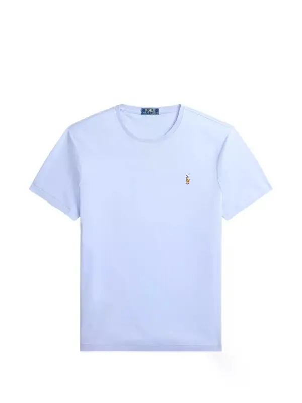 Polo Ralph Lauren Embroidered-logo T-shirt - Blue