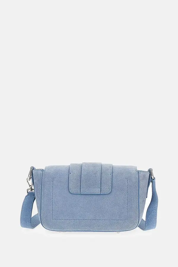 Hogan H01x Flap Bag In Suede Leather