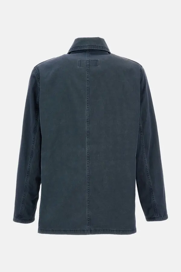 FAY Archive 4-hook Caban - Blue