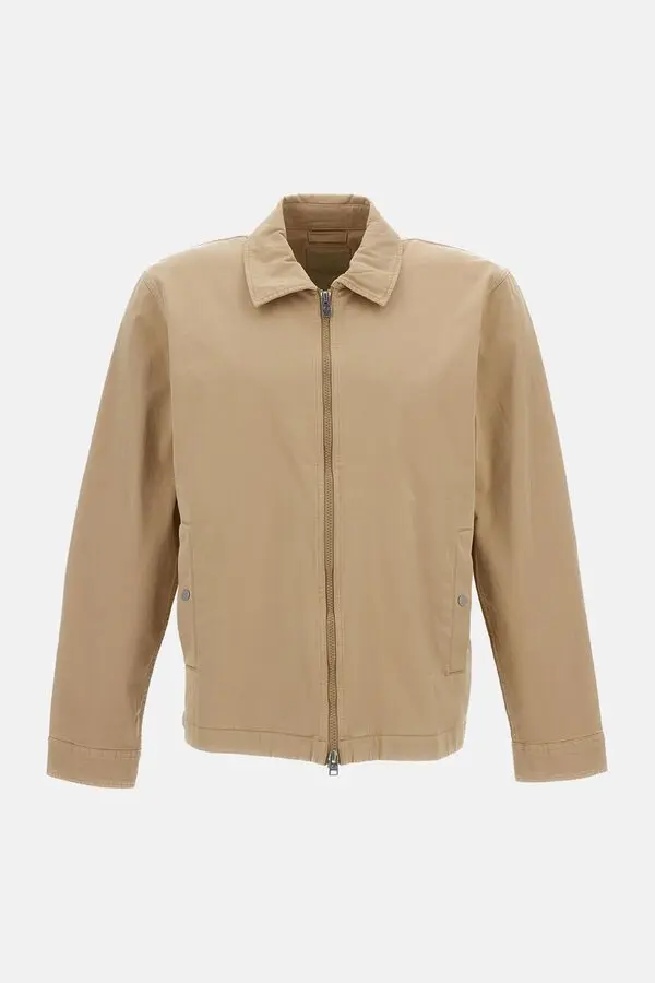 Woolrich Cotton Twill Shirt Jacket