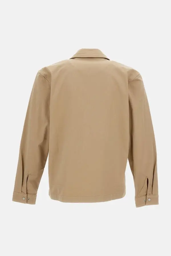 Woolrich Cotton Twill Shirt Jacket